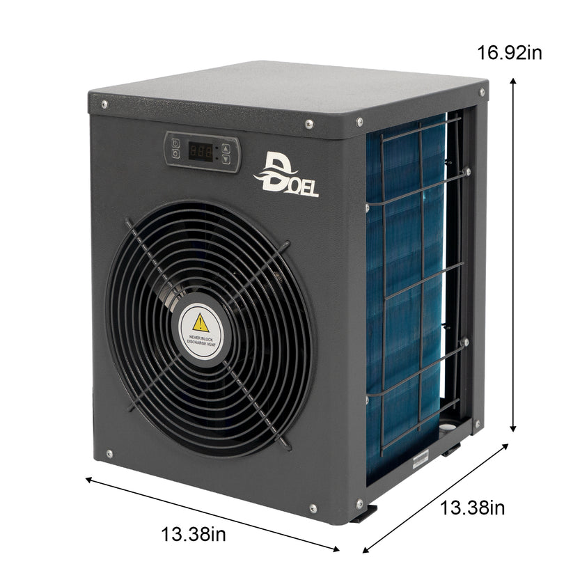 DOEL 3.5KW MINI SWIMMING POOL HEAT PUMP FOR ABOVE-GROUND POOLS